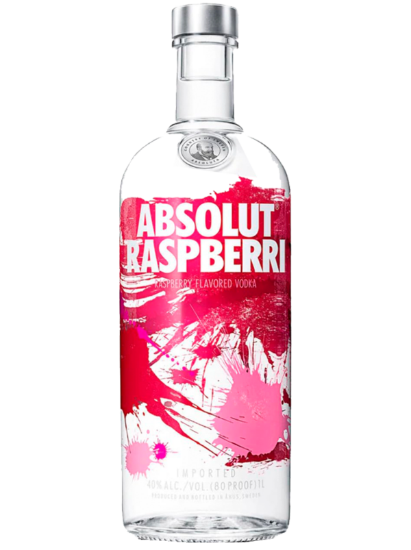 Absolut Raspberri vodka de Suecia